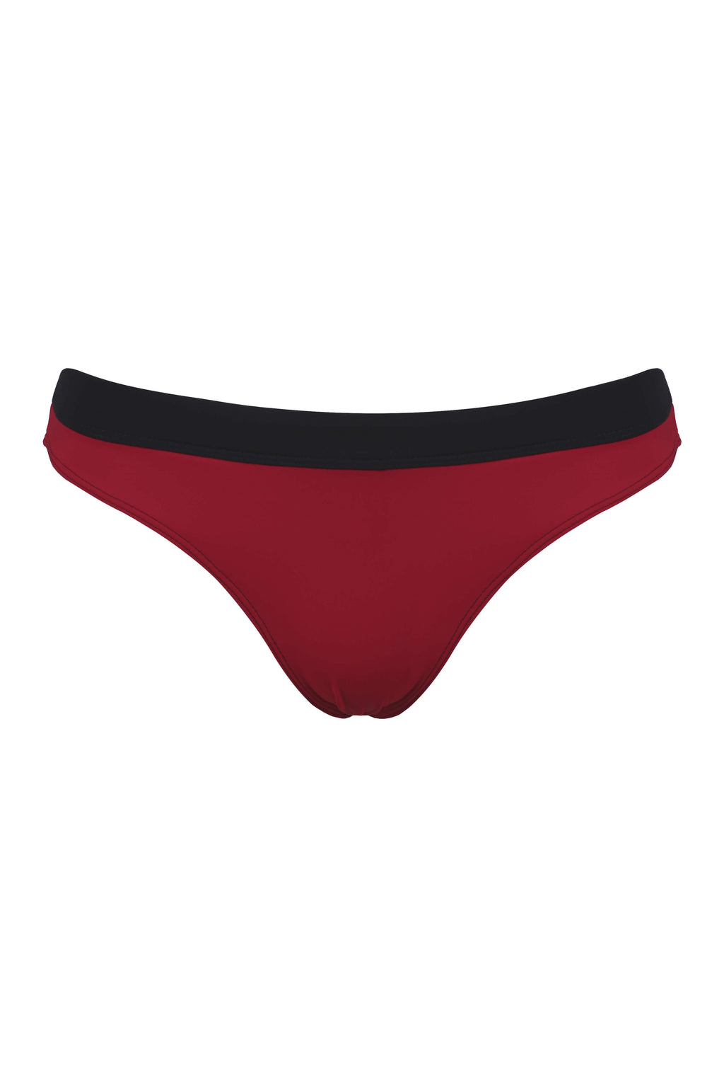 Active Red Bikini Briefs by Davy J | Womens Designer Swimwear